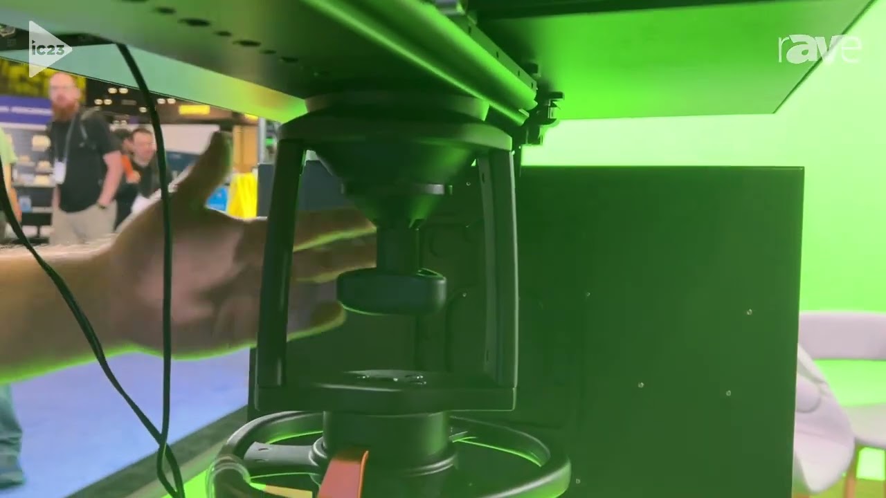 InfoComm 2023: Ikan Shares EI-PTZ Pedestal Tripod with 100-mm Flat Base and 44-Pound Payload