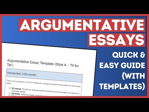 How to Write an Argumentative Essay (Step-by-Step)