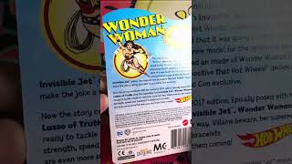 Wonder Woman’s Invisible Jet!  #wonderwoman #shorts #hotwheels