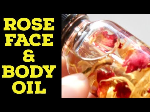 Diy Rose Glow Face Oil