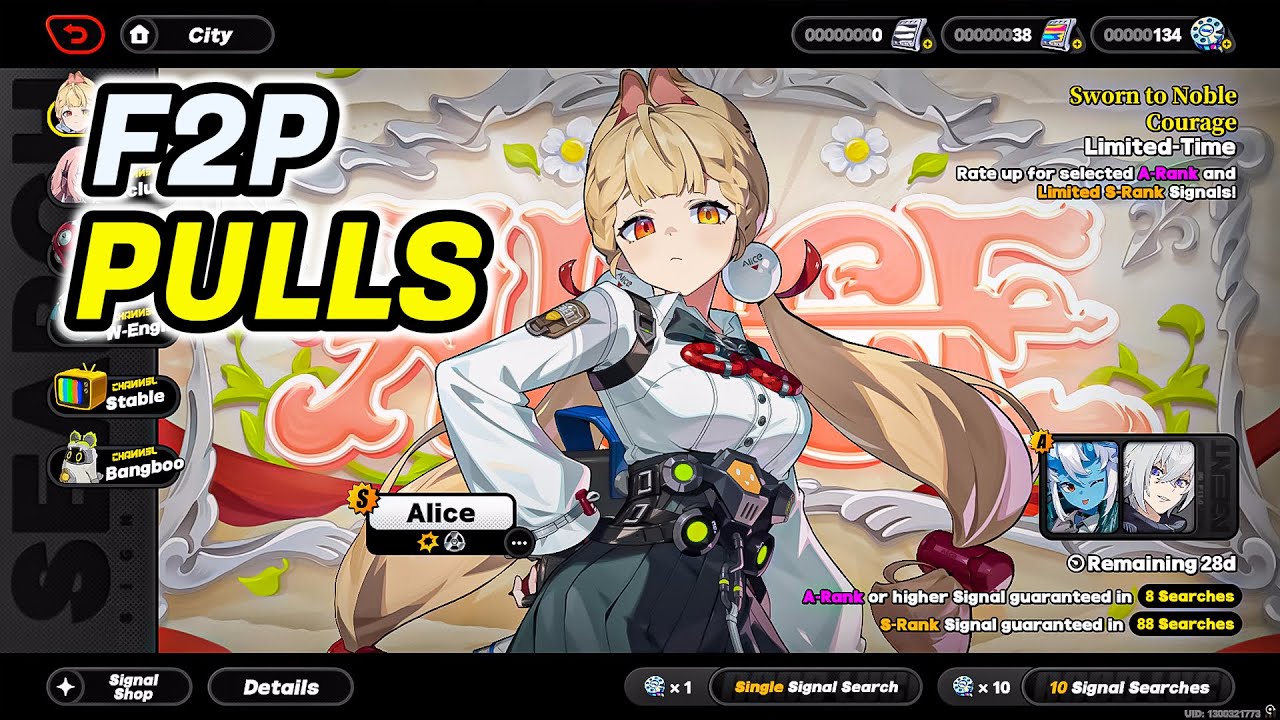 Alice Pulls F2P | Zenless Zone Zero v2.1