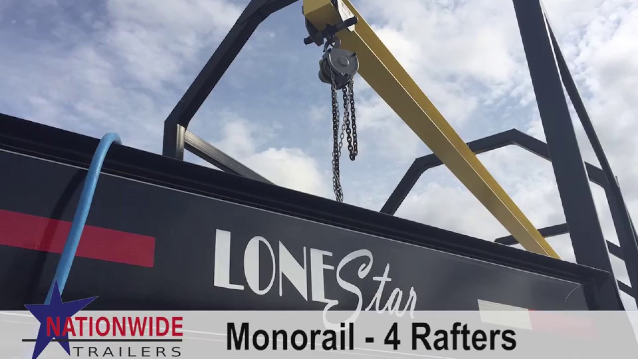 Custom Monorail Oilfield Trailer