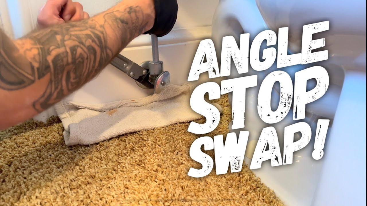 Replace Compression Angle Stop | Plumbing Vlog for Apprentices