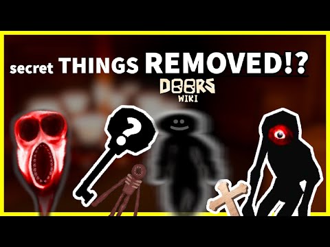 SECRET DOORS FEATURES THAT GOT REMOVED... || Roblox DOORS Wiki Summarized! π
