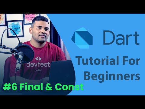 Learn Final and Const Variables 6 Dart Programming Tutorial for Beginners - Mind Luster