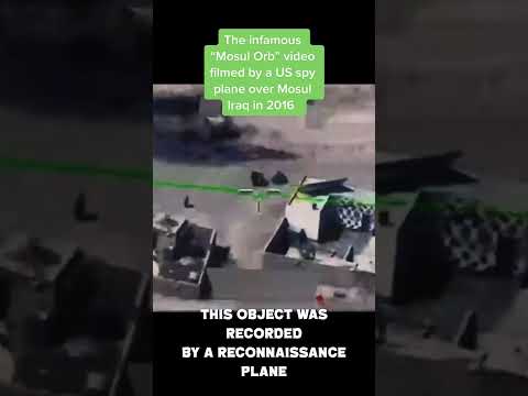 U.S. Military Plane Captures Strange Orb in Mosul #strange #unexplained #uap #ufoキャッチャー