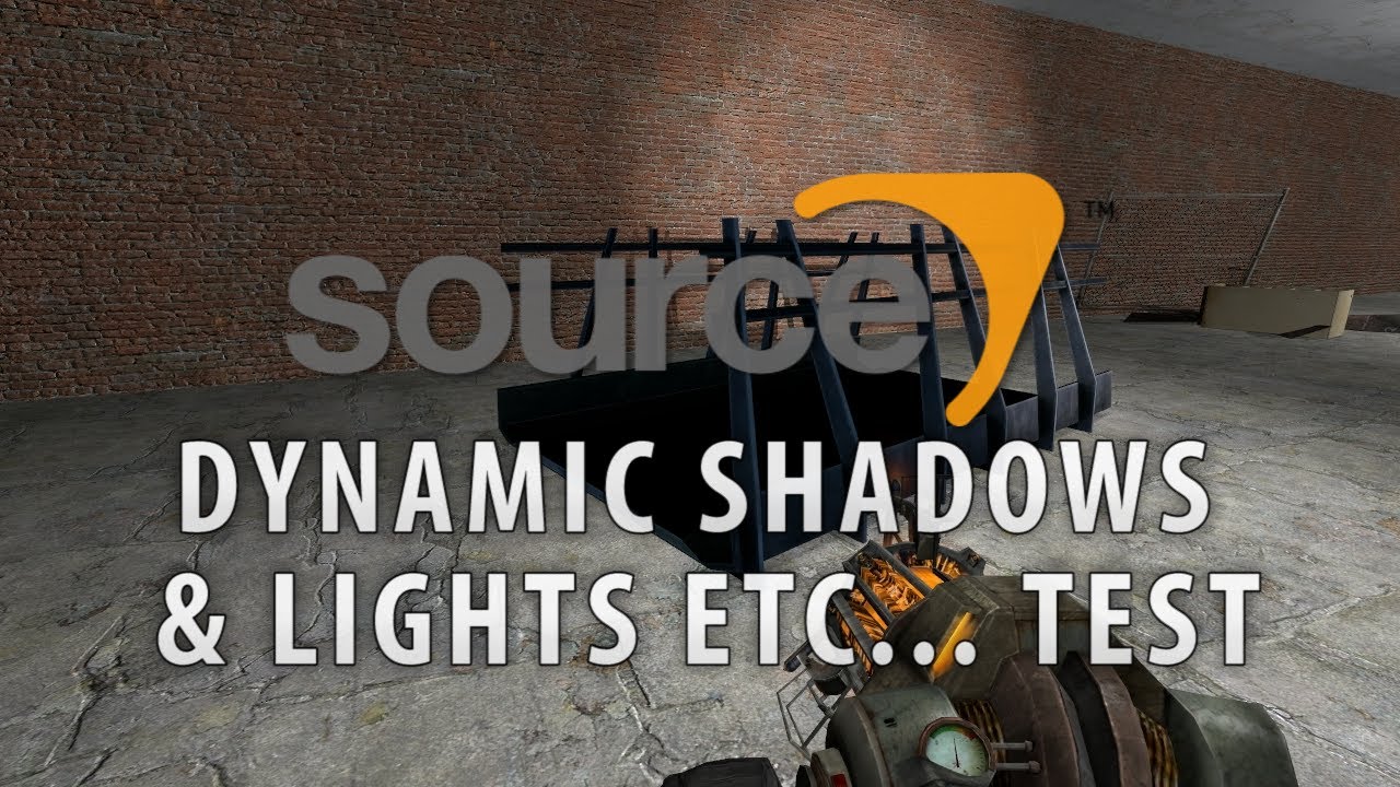 Source Engine - Dynamic Lights & Shadows test