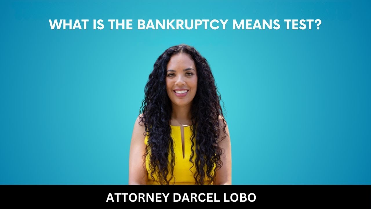 What is the Bankruptcy Means Test?