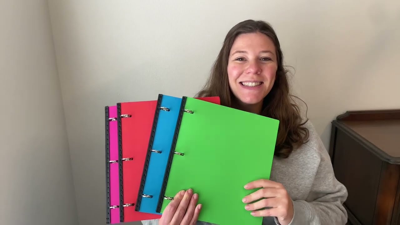 Flat Telescoping 3 Ring Binders #binders #officeessentials #schoolsupplies