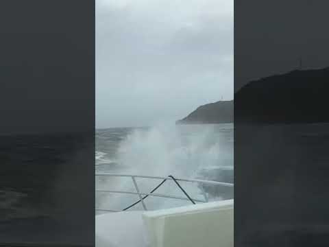 Rough Seas in a Mikelson Nomad #mikelson