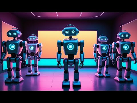 Five Little Robots on the Run | Fun Counting and Robot Song for Toddlers | Interactive Nursery Rhyme