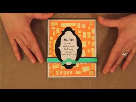 Studio SN: Cardmaking Resist with Design Memory Craft Gelatos