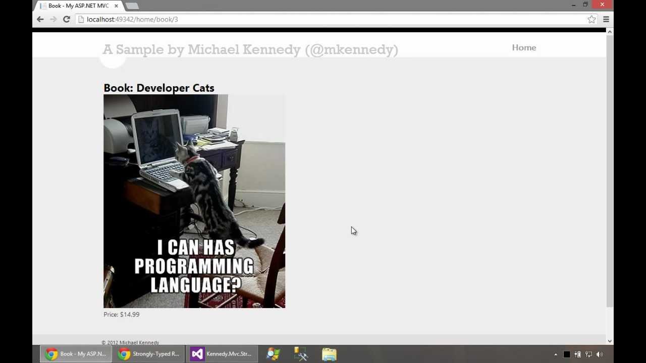 Strongly-Typed Views in ASP.NET MVC