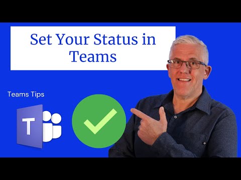 How to set your status in Microsoft Teams - Quick Tip #5