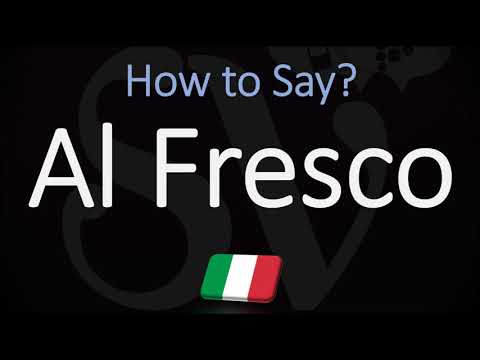 How to Pronounce Al Fresco? (CORRECTLY) Meaning & Pronunciation