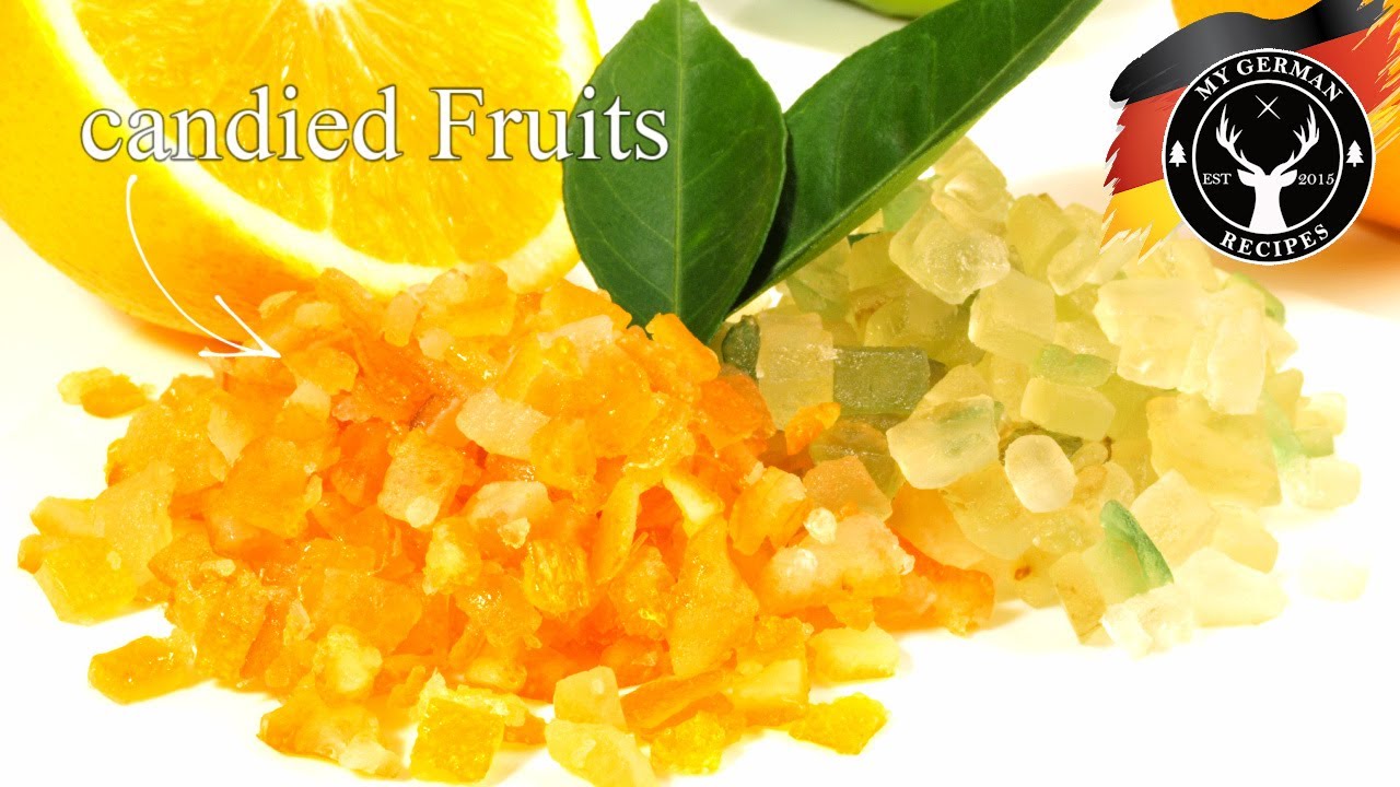 How To Make Candied Lemon Peel & Orange Peel ✪ MyGerman.Recipes