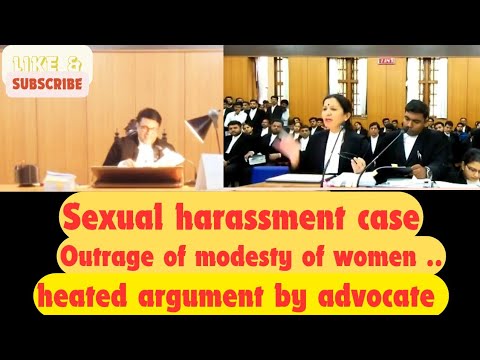 Sexual harassment case | Sec 354 of ipc | outrage of modesty of women