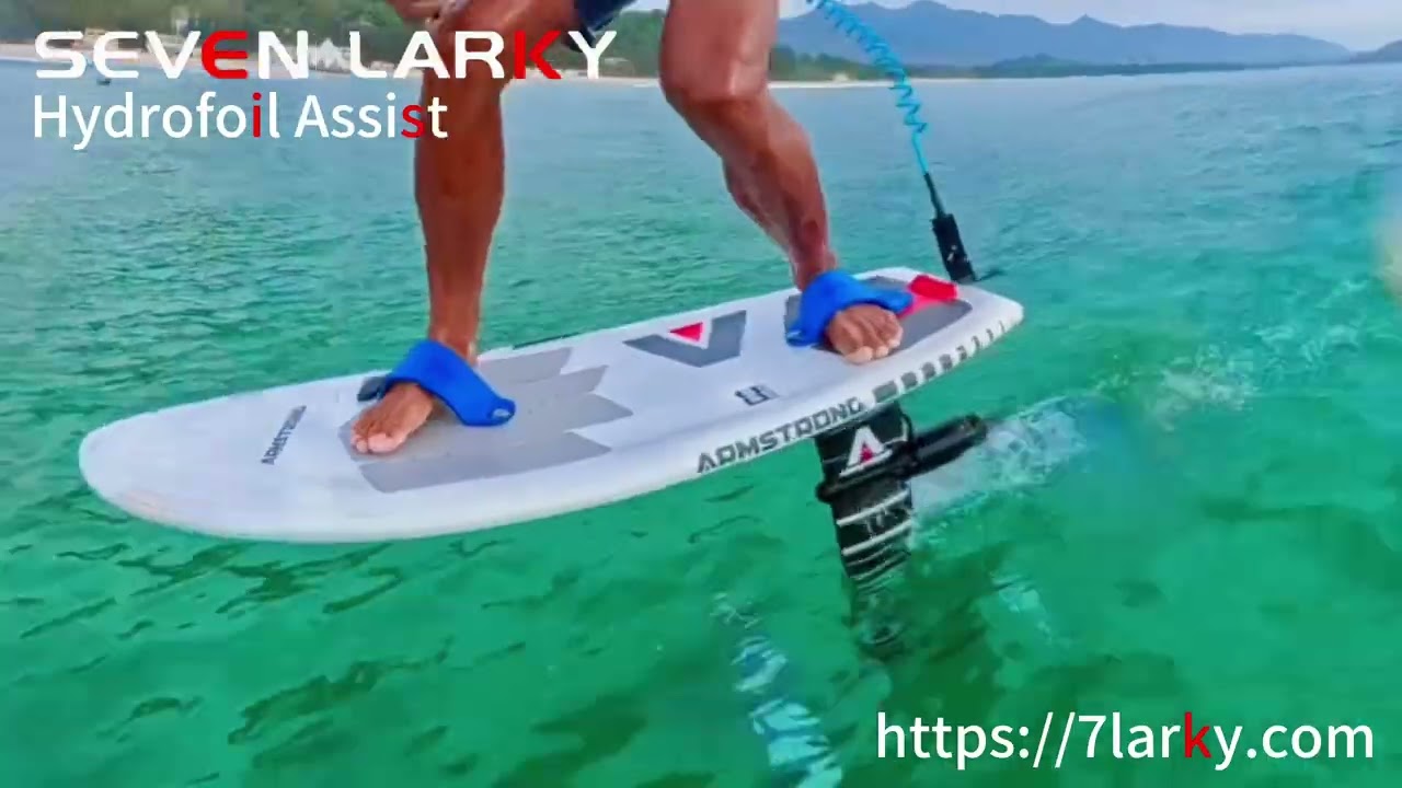 🔥Epic Moments! Seven Larky Detachable Hydrofoil Assist  Highlight Reel!