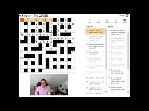 Cryptic crosswords explained - Beginner video: 7 Jun 2018