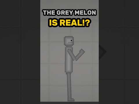 The Grey Melon Is Real In Melon Playground!? ????