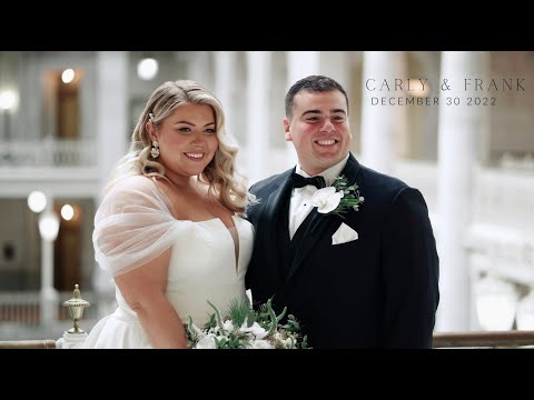 Carly & Frank Wedding Highlight Film | The Bushnell Stage Wedding | 12.30.2022