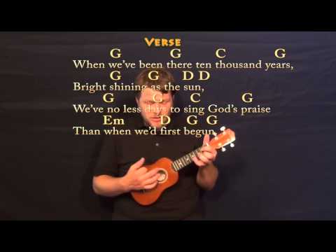 Amazing Grace (Hymn) Ukulele Cover Lesson with Chords/Lyrics