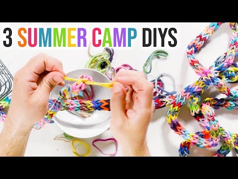 3 Summer Camp DIY Projects | Art Projects for Kids