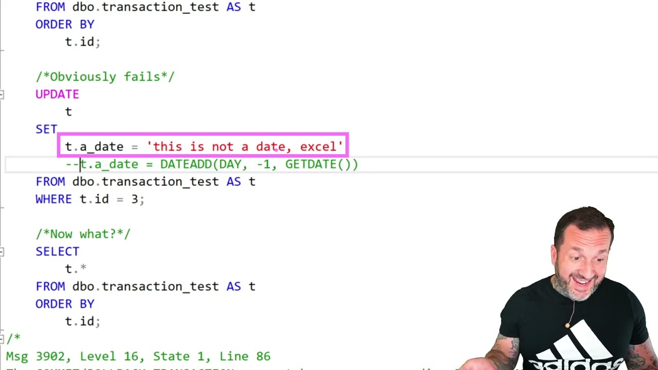 Inconsistent Error Handling By SQL Server