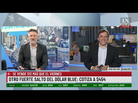 Otro fuerta salto del dólar blue: cotiza a $454