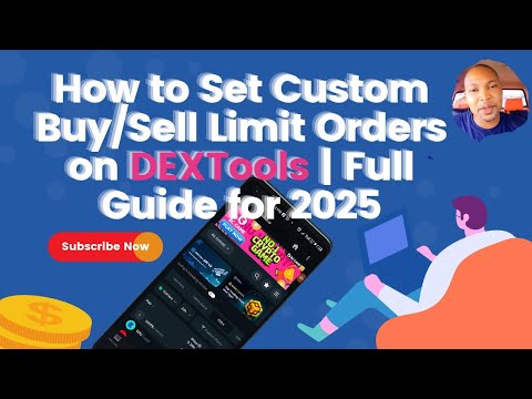 How to Set Custom Buy/Sell Limit Orders on DEXTools | Full Guide for 2025