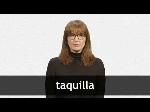 English Translation of “TAQUILLA” | Collins Spanish-English Dictionary