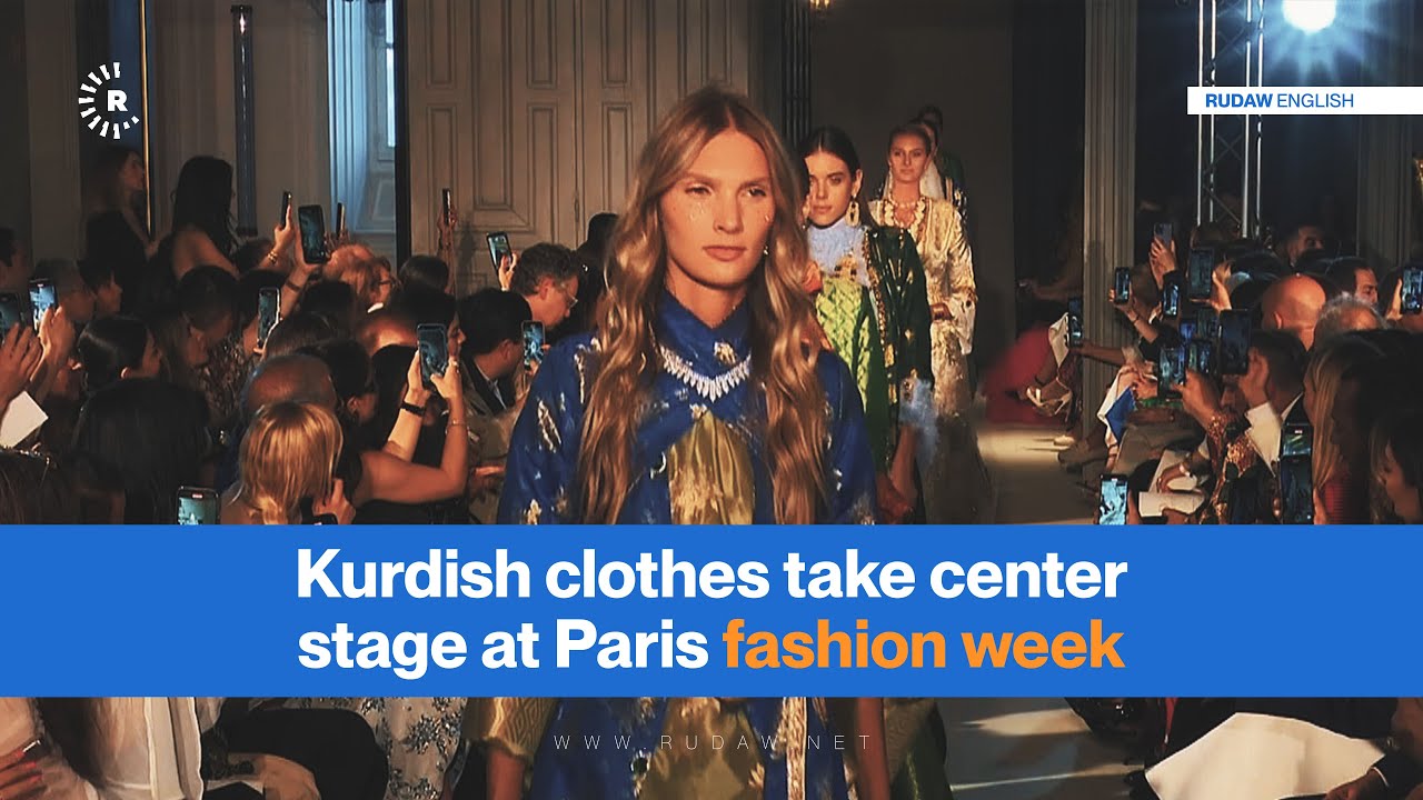 Kurdish clothes take center stage at Paris fashion week