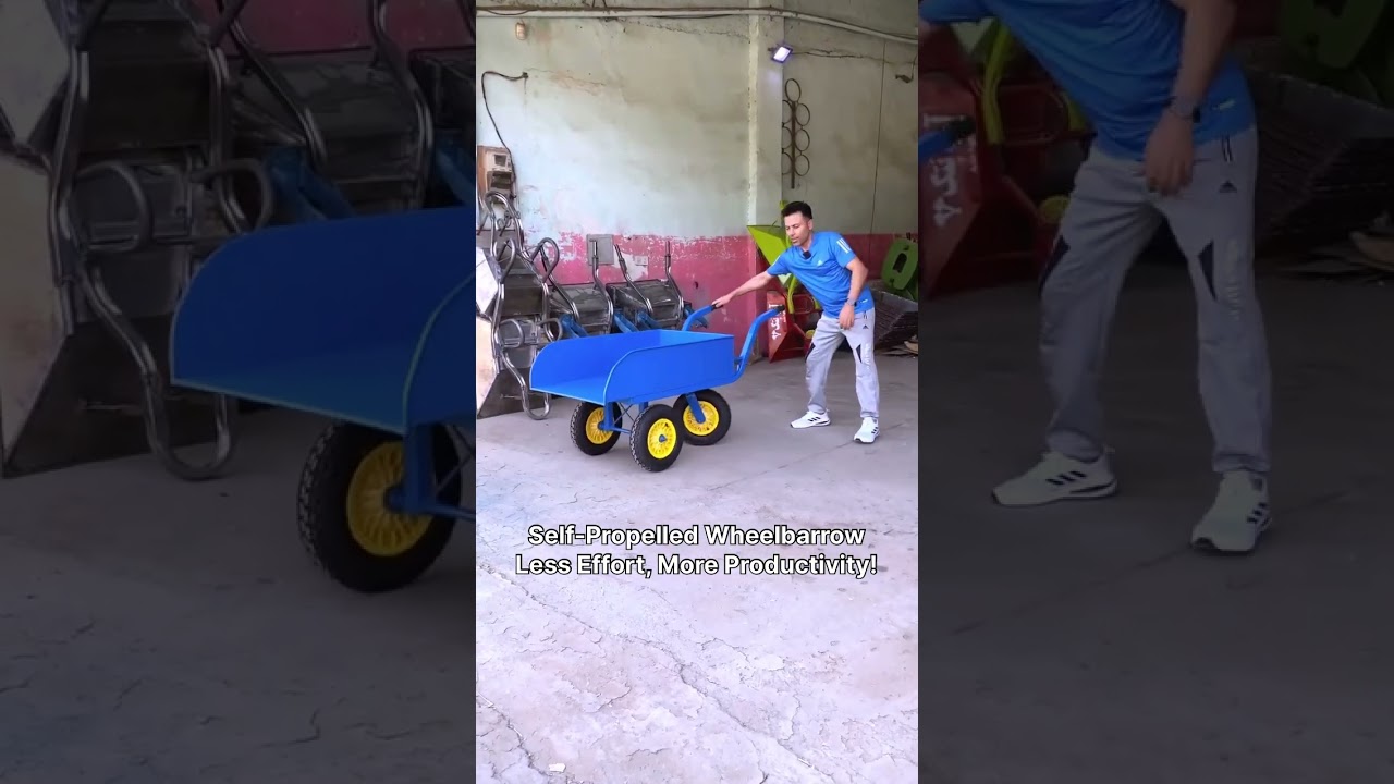 Self-Propelled Wheelbarrow – Less Effort, More Productivity!