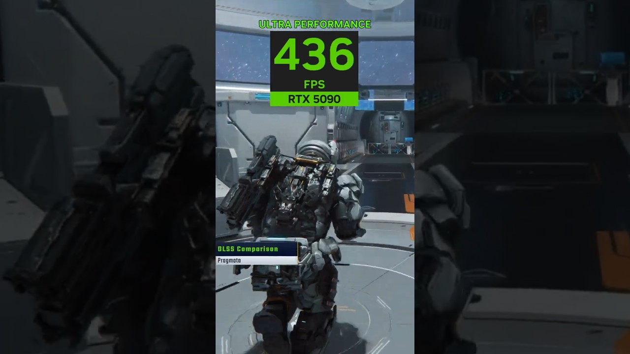 RTX 5090 - DLSS Comparison | Pragmata