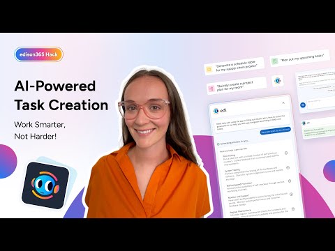edi | Membuat Tabel Jadwal Dengan AI di edison365