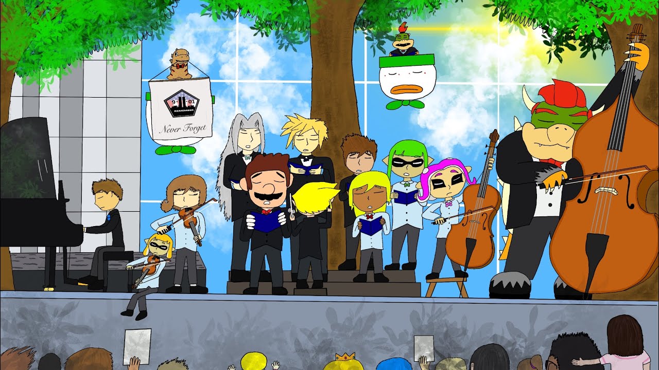 Performance at the 9/11 Memorial SPEEDPAINT