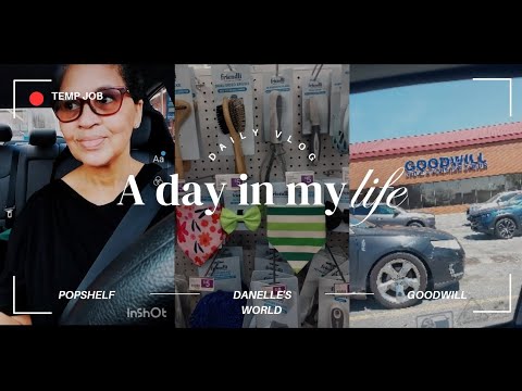 Ep 34 / Temp jobs in my 60s/#publichealth /onboard in / #PopShelf #Goodwill/#blackwoman