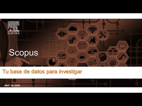 Elsevier Virtual : #Scopus , tu base de datos para investigar