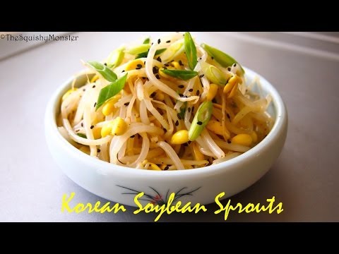 Korean Soybean Sprouts Side Dish Recipe 콩나물무침