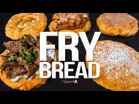 The Ultimate Fried Fair Food - Fry Bread 5 Ways | SAM THE COOKING GUY 4K