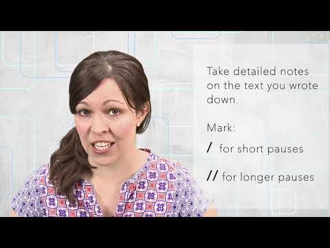 Day 21 – Project: Thought Groups and Focus Words
