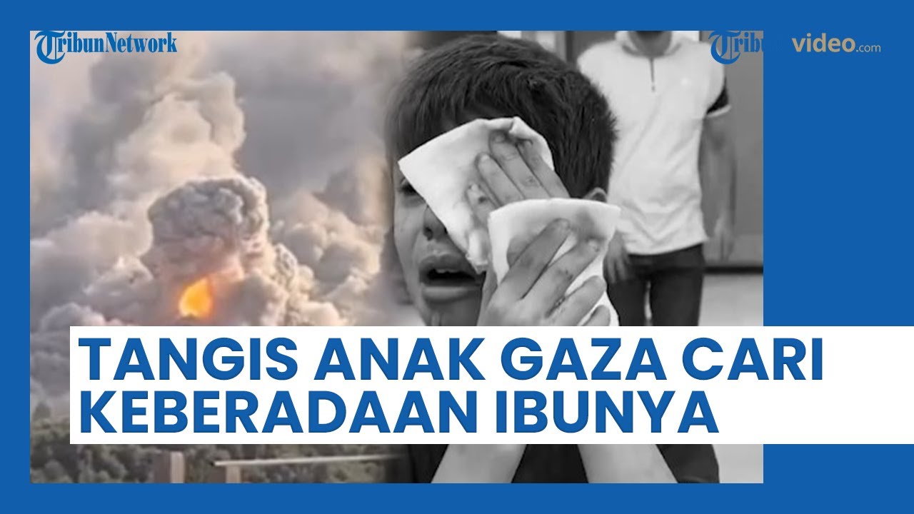 Isak Tangis Bocah Palestina Cari Ibunya usai Serangan Bom Israel ...