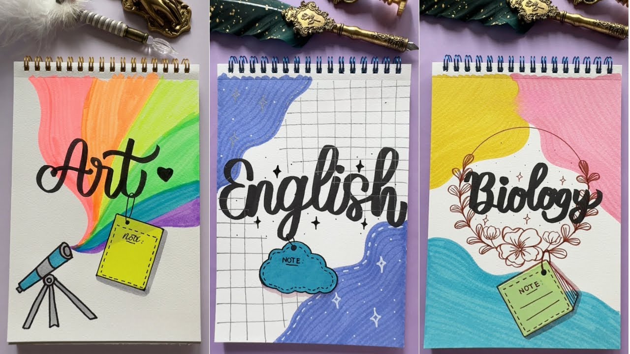 Creative Assignment Front Page Designs to Elevate Your School Projects ...