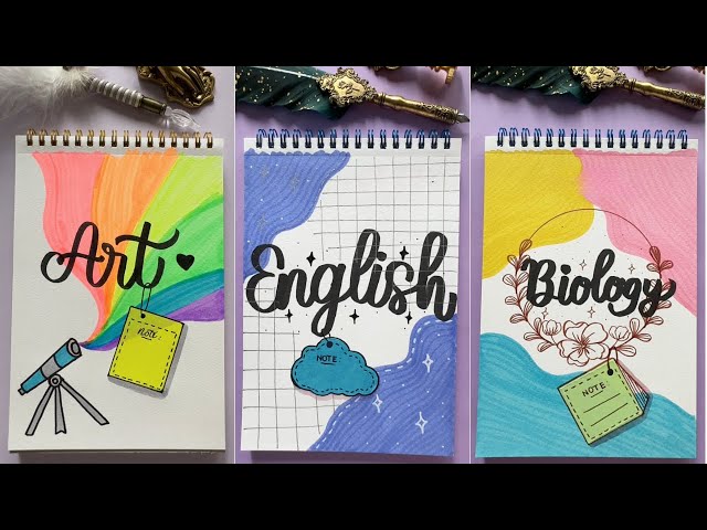 Creative Assignment Front Page Designs to Elevate Your School Projects ...