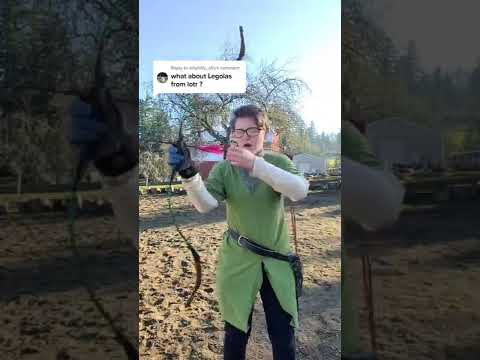 Legolas Archery Technique