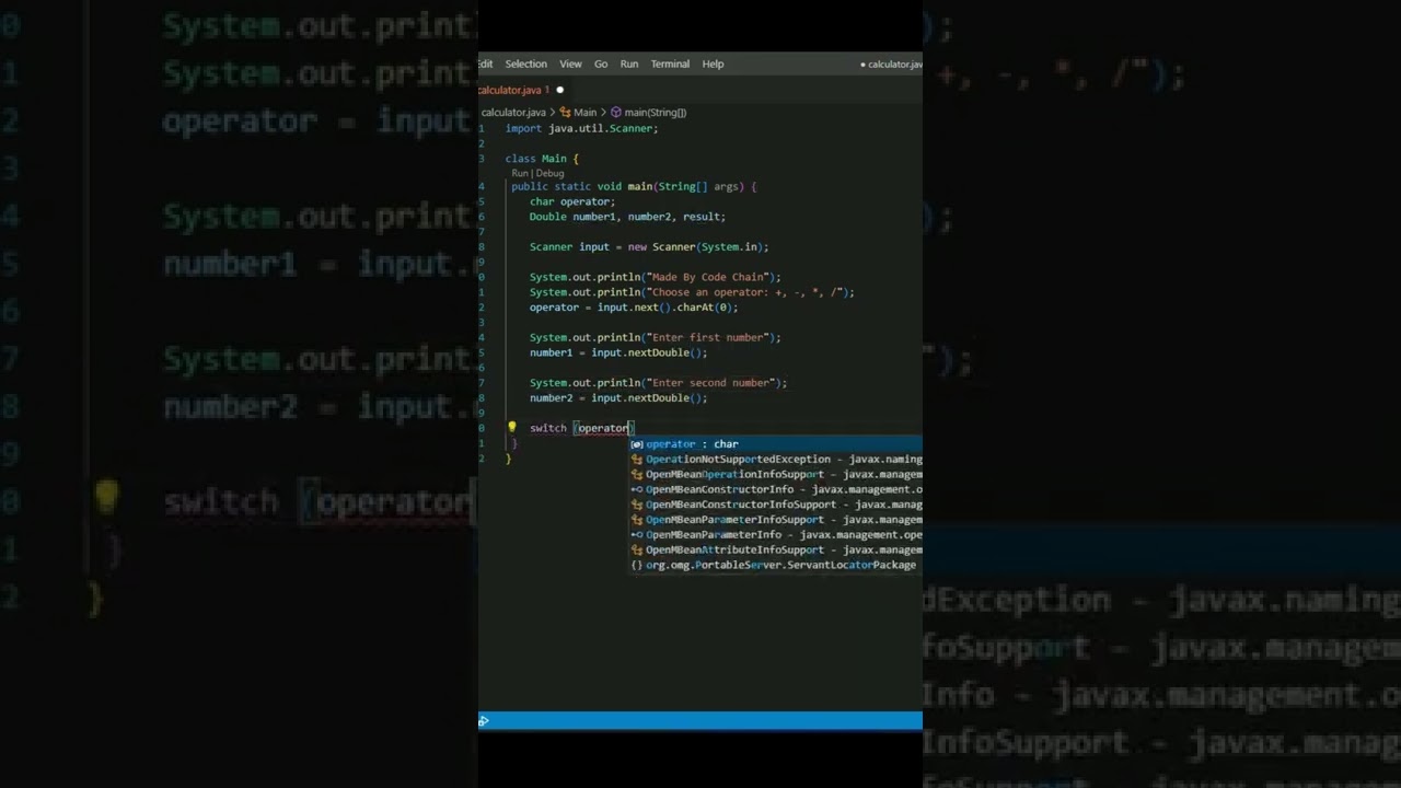 How to Make a Calculator with Java | SOFTWARE