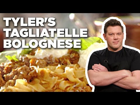 Tyler Florence's Ultimate Tagliatelle Bolognese | Tyler's Ultimate | Food Network