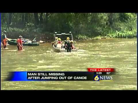 Crews continue to search water and land for missing man