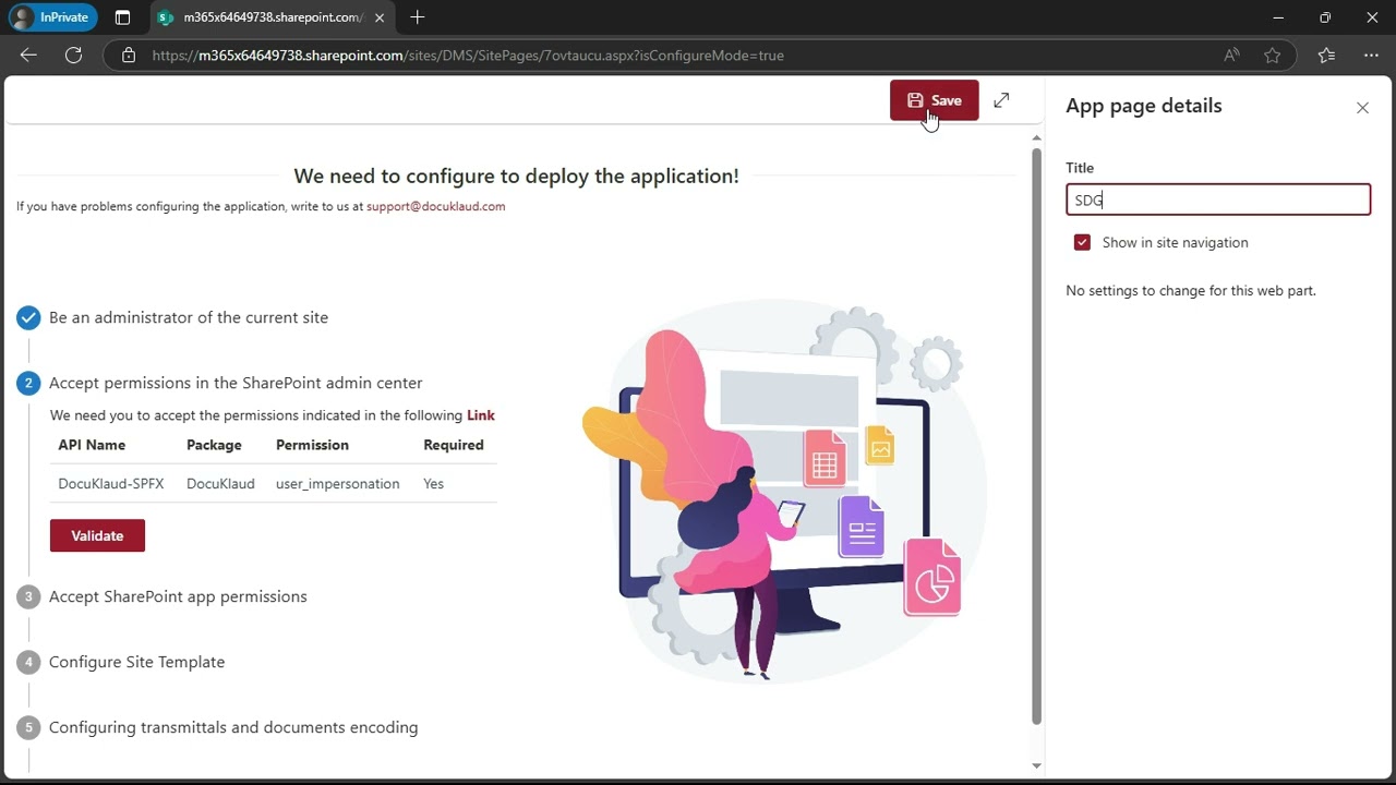 1. DocuKlaud -  Installation