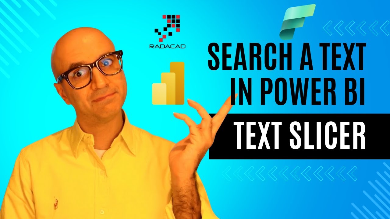 Power BI: Use Text Slicer to Search Report Values